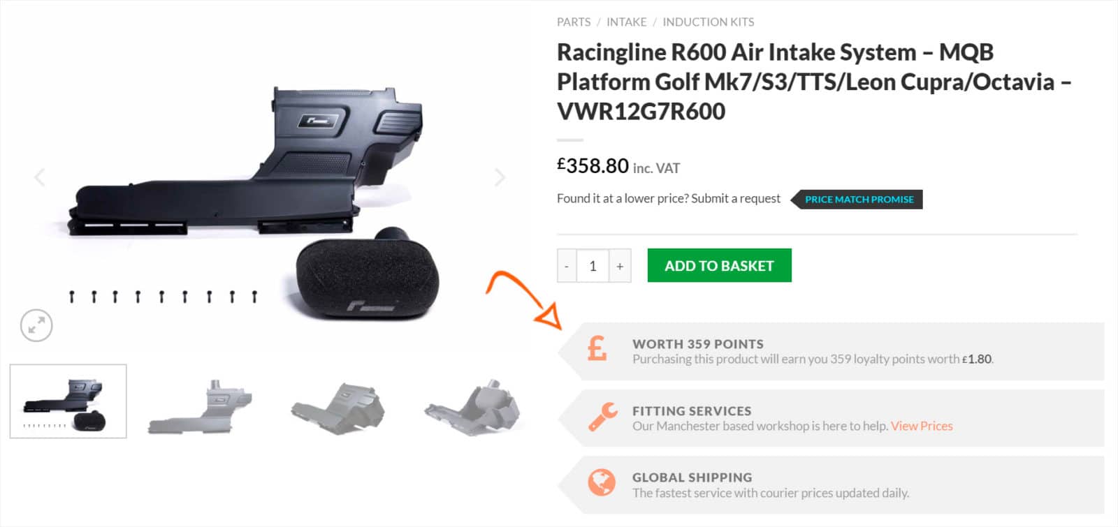 Points-system | Progressive Parts