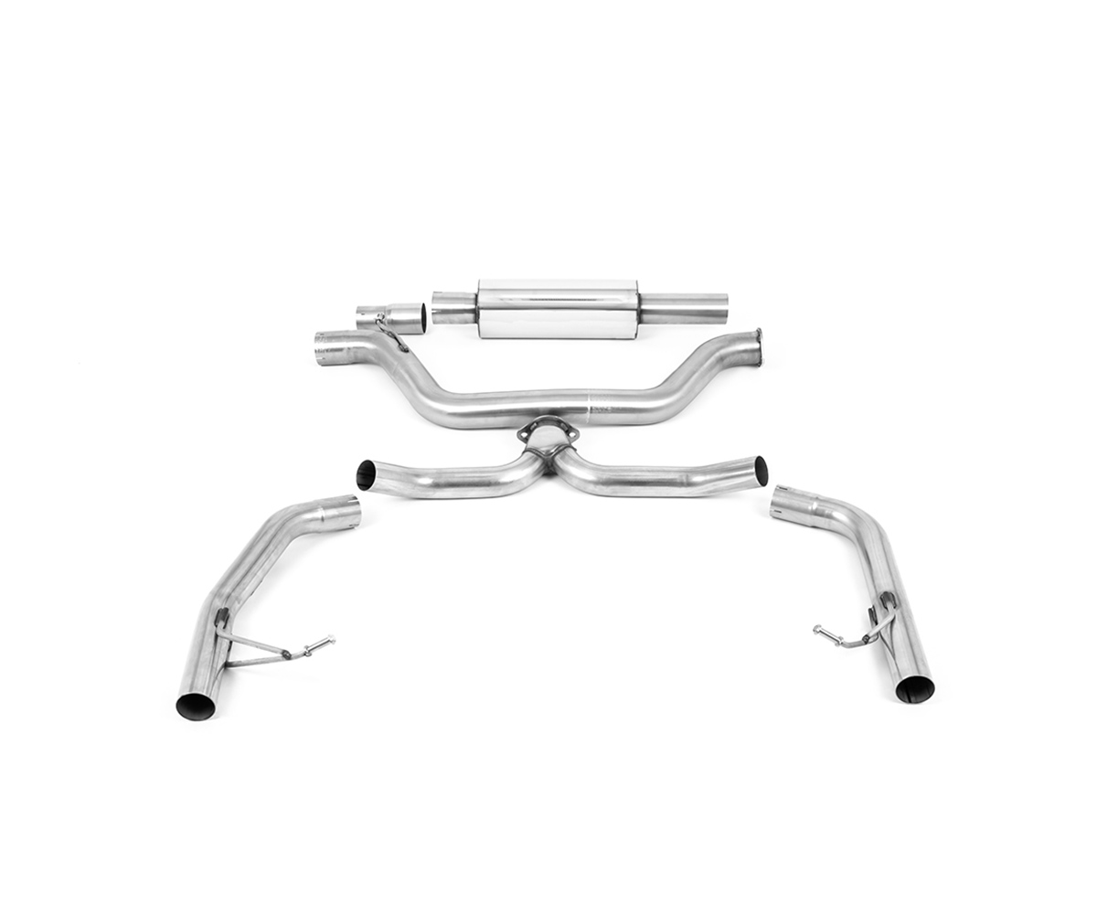 Milltek Sport Skoda Octavia Mk4 NX VRS 2.0T GPF Back Exhaust System Progressive Parts