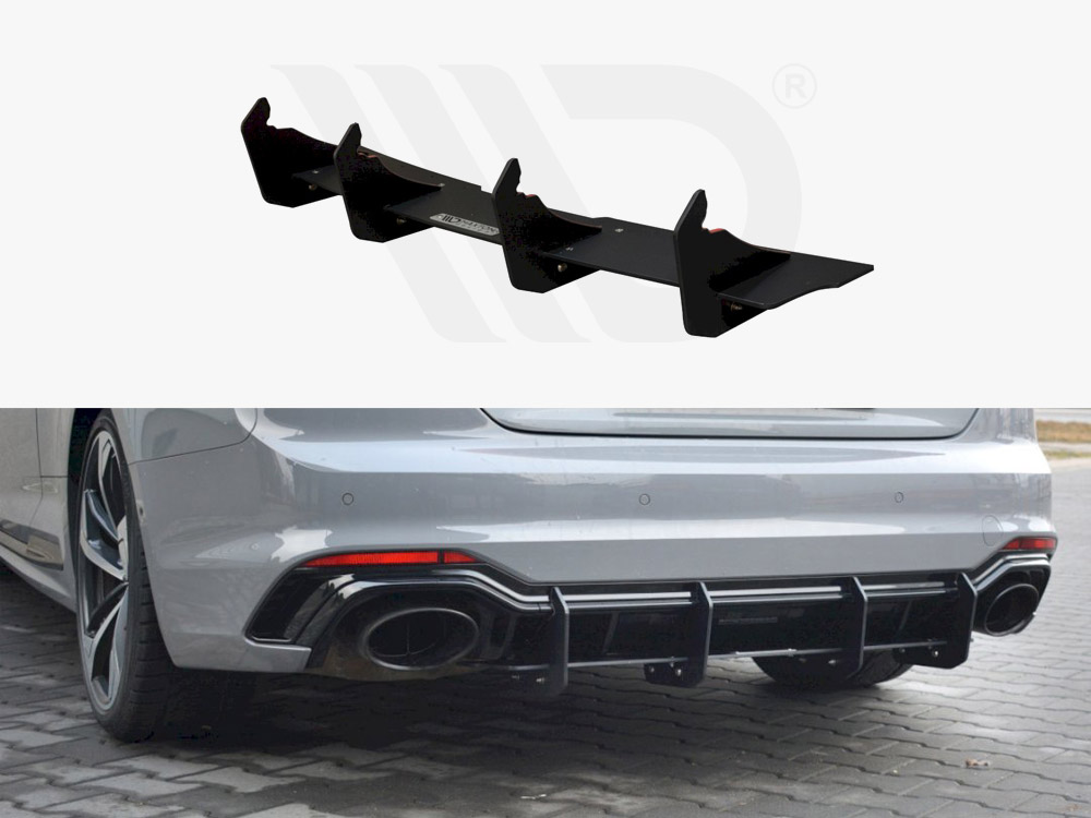 Maxton Rear Diffuser V2 Audi RS5 Coupe/Sportback F5 | Progressive Parts