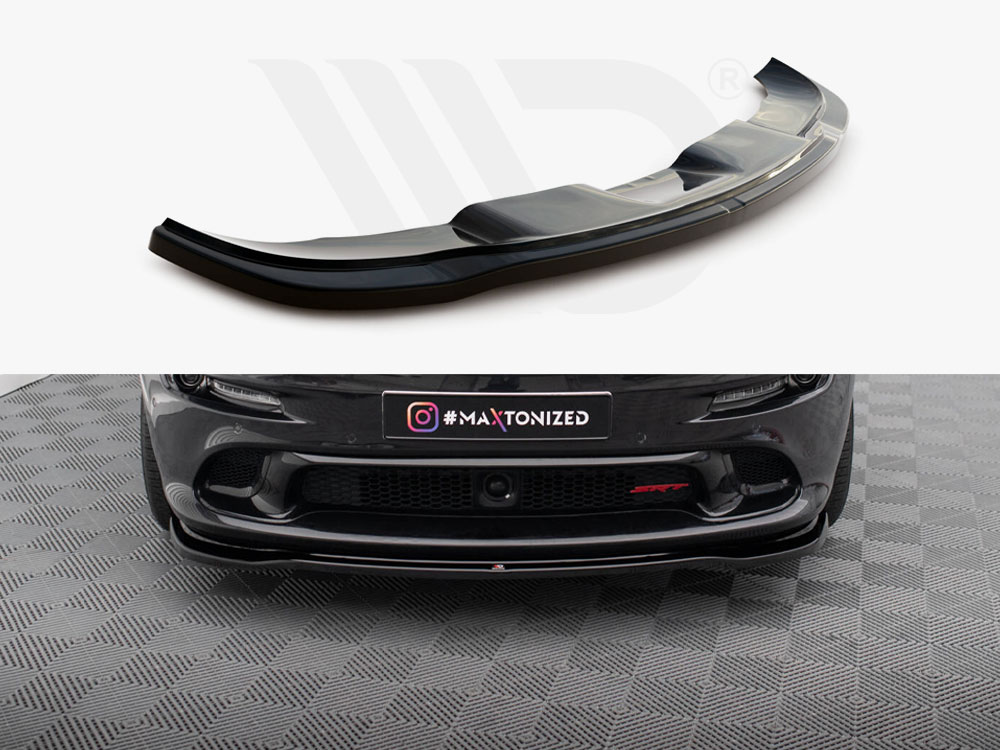Maxton Front Splitter Jeep Grand Cherokee SRT WK2 Facelift Models ...